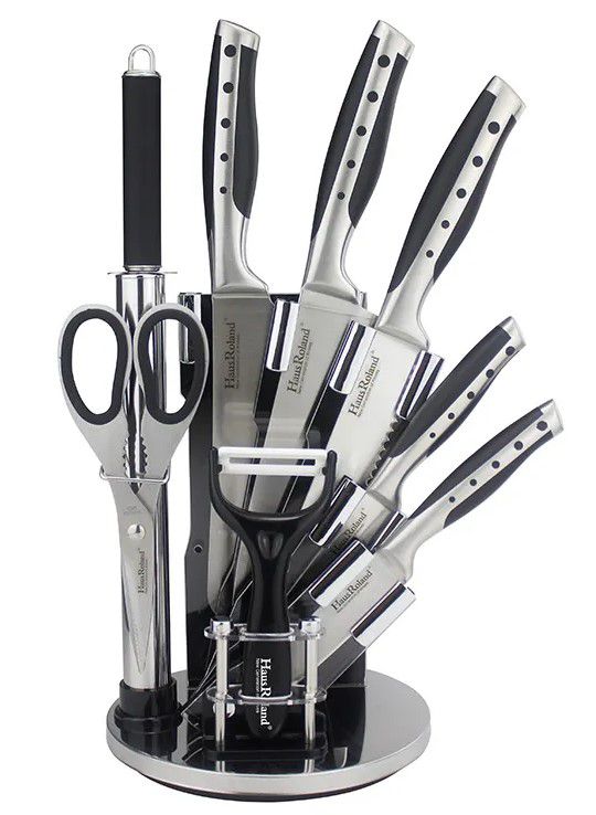 באלי buy - קנייה חכמה מתחילה כאן | סט 8 סכינים איכותי + בסיס מסתובב ...